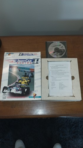 Papyrus Indy Car Racing II Big Box PC & Mac CD-ROM Sierra Complete | eBay