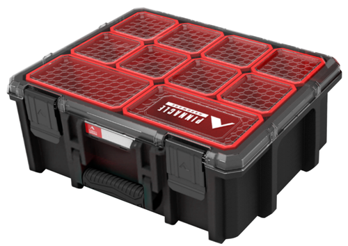 Pinnacle 20 Compartment Tool Organiser Heavy Duty Storage Box Case ...