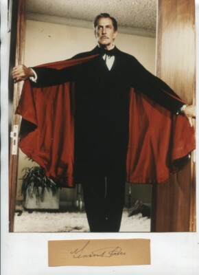 VINCENT PRICE signed AUTOGRAPH 9615 | eBay