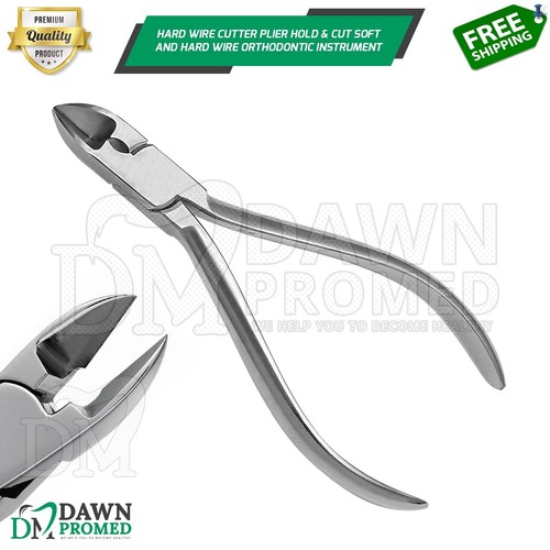 Hard Wire Cutter Plier Dental Orthodontic Instrument 15 Degree CVD ...