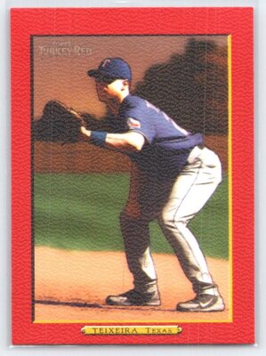 2006 Topps Turkey Red Mark Teixeira #535 Red Texas Rangers | eBay
