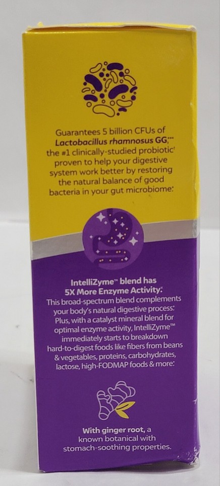 CULTURELLE PROBIOTICS BLOATING & GAS DEFENSE TRIPLE ACTION 30ct EXP. 03 ...