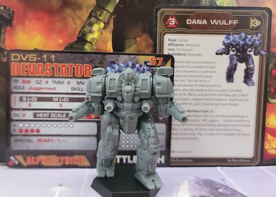 Battletech Devastator Mech Inner Sphere Mercenaries boxed set Miniature ...