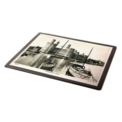 MOUSE MAT - Vintage Wales - Caernarvon Castle (e) | eBay UK