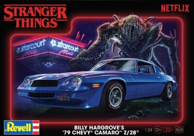 Revell 14560 Billy Hargrove's '79 Chevy Camaro Z/28 "Stranger Things ...