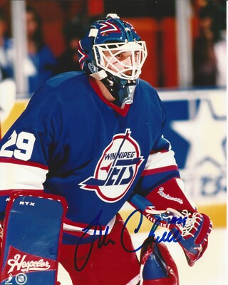 8x10 Autographed Tim Cheveldae Winnipeg Jets S043 | eBay