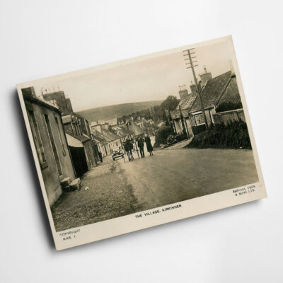 A3 PRINT - Vintage Scotland - The Village, Kirkinner | eBay UK