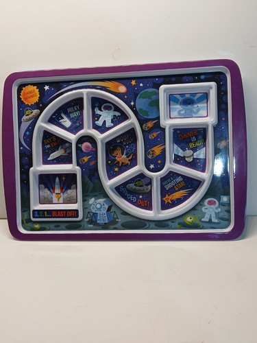 FRED DINNER WINNER KIDS DINNER TRAY OUTERSPACE THEME | eBay