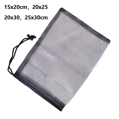 Outdoor Sports Ball Bag Mesh Net Holder 15x20cm/20x25/30cm/25x30cm 1pcs ...