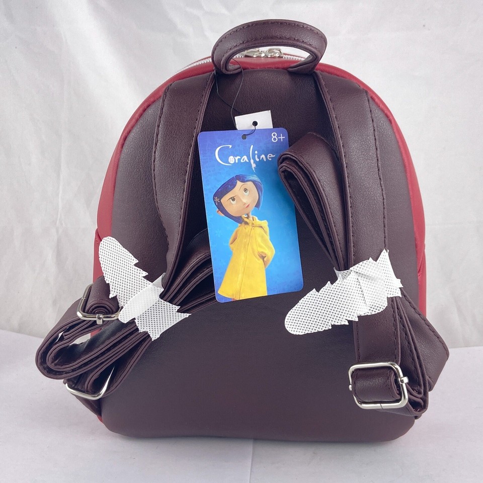 Loungefly Coraline Mini Backpack Bag Mouse Circus Mice Jones Wybie ...