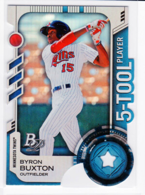 2014 Bowman Platinum Five Tool Die Cuts #5TDCBB Byron Buxton | eBay