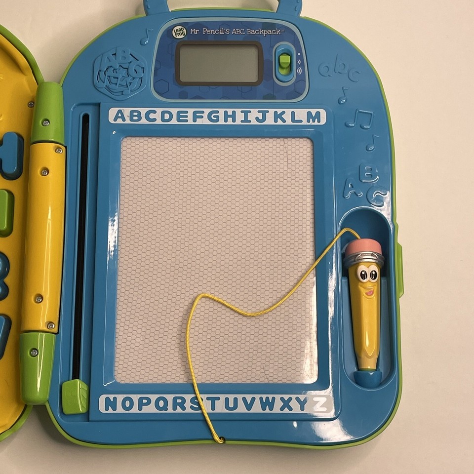 LeapFrog Mr. Pencil's ABC Backpack Explore Phonics And Letter Writing ...