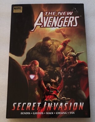 New Avengers Volume Eight Secret Invasion Book One hardcover NEW ...