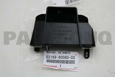 5216960080C0 Genuine Toyota SUPPORT, REAR BUMPER SIDE, NO.3 52169-60080 ...