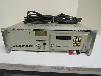 Elgar 501SL/9012 AC Power Source | eBay
