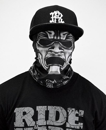 Ride Rich Goon Rich Wrap Multi Tube Neck Warmer Motorcycle Balaclava ...