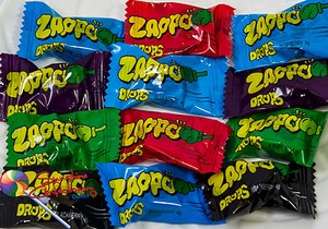 ZAPPO DROPS LOLLIES - 230-240 Pieces - BULK SWEETS, CANDIES | eBay