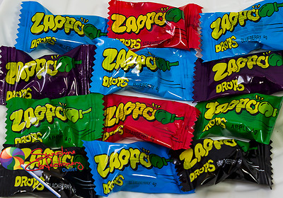 ZAPPO DROPS LOLLIES - 230-240 Pieces - BULK SWEETS, CANDIES | eBay ...