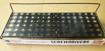old FULLER Screwdrivers - HARDWARE STORE Display / Sales RACK ...