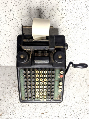 Cash Register, Adding Machines - Crank Adding Machine