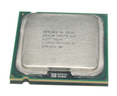 Processeur Intel Core 2 Duo E8200 Dual Core 2,66 Ghz SLAPP LGA 775 | eBay