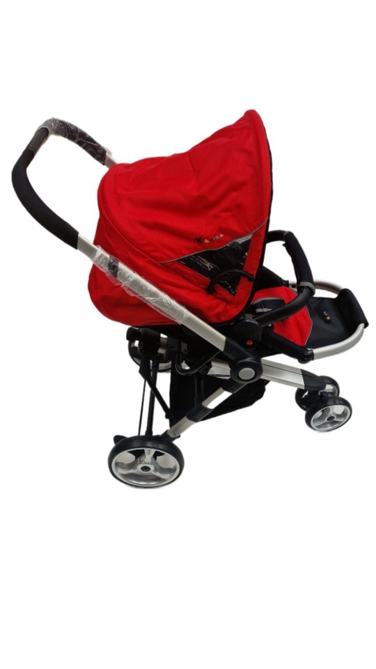 Brand New Kidz Motion Bambini Cinque Pushchair Stroller Red Lightweight ...