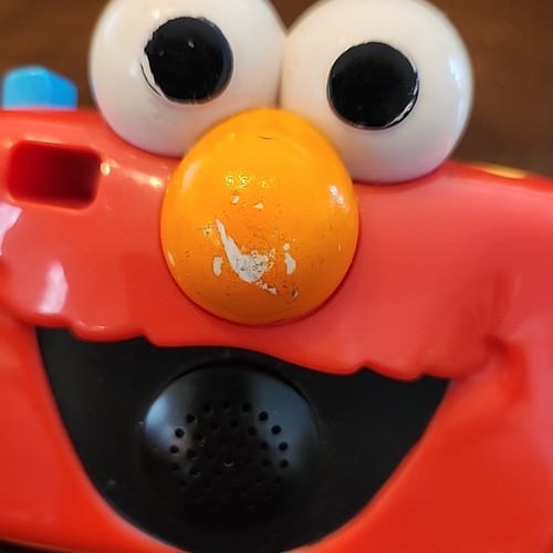 Sesame Street Elmo Sing And Giggle Camera Talking Toy 2009 Fisher-Price ...