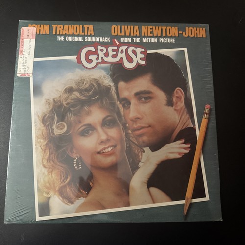Grease Original Soundtrack from the Motion Picture 1978 RSO RS-2-4002 ...