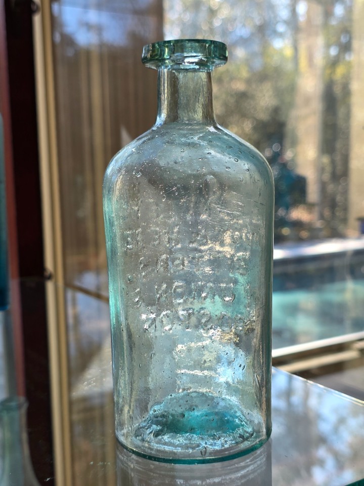1860's Dr. Langley's Root & Herb Bitters Bottle Backward 99 Union St ...