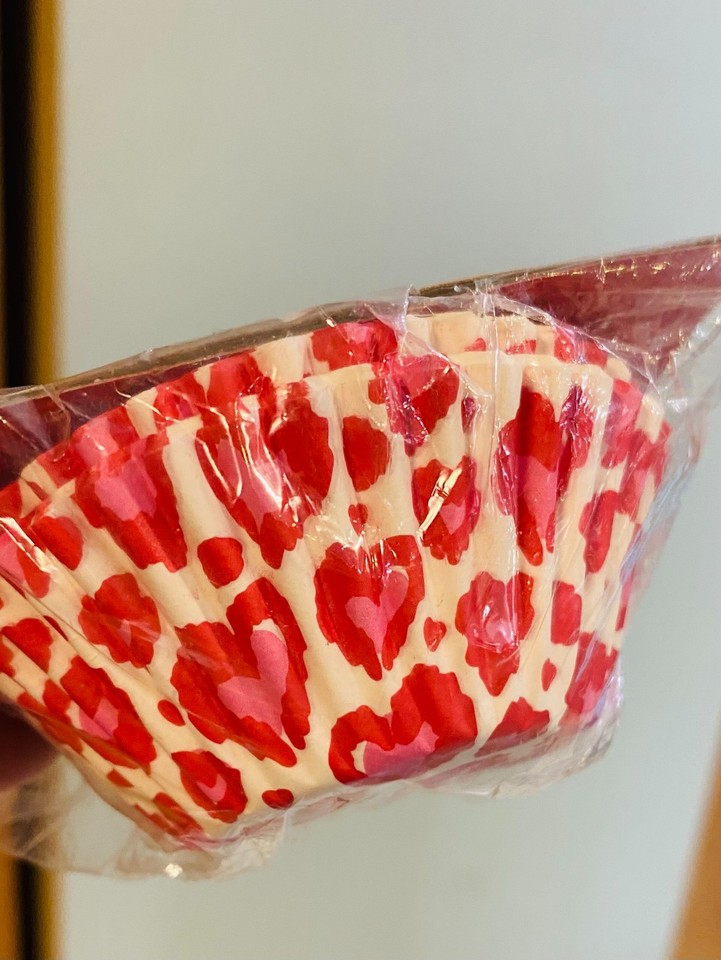 Valentine Day Liners For Cupcakes, Candy, Treats, Party Favors-DIY ...