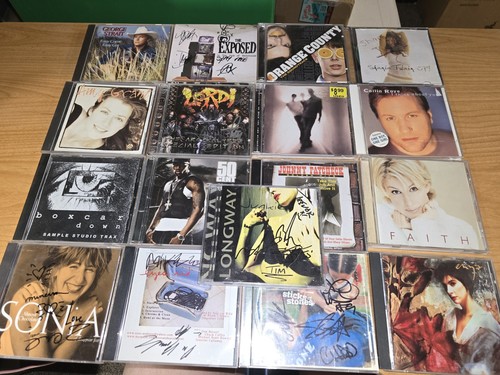 Lot Of 17 CD’s Lots Are Signed | eBay