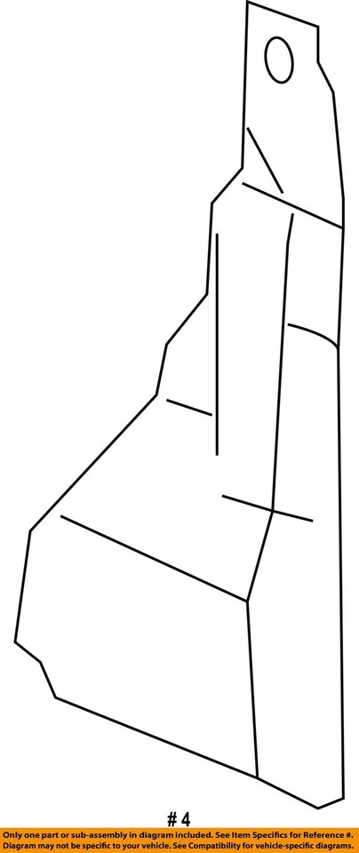 GM OEM 91-24 Express 1500 Radiator Support Radiator Support-Side Brace ...