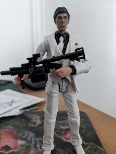 Custom 1/18 Al Pacino Scarface 4" action figure | eBay UK