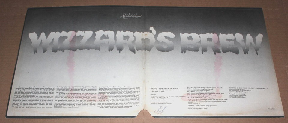 ROY WOOD'S WIZARD - Wizzard's Brew (1973 U.S. Vinyl LP) VG+ | eBay