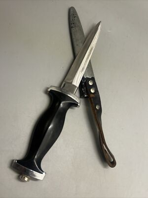 Linder Solingen Germany Dagger Black Panther Boot Knife Hunting ...
