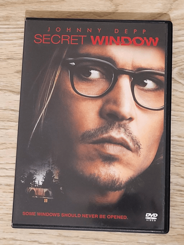 Secret Window DVD 2004 Stephen King Johnny Depp Thriller Dutton Pre-owned | eBay
