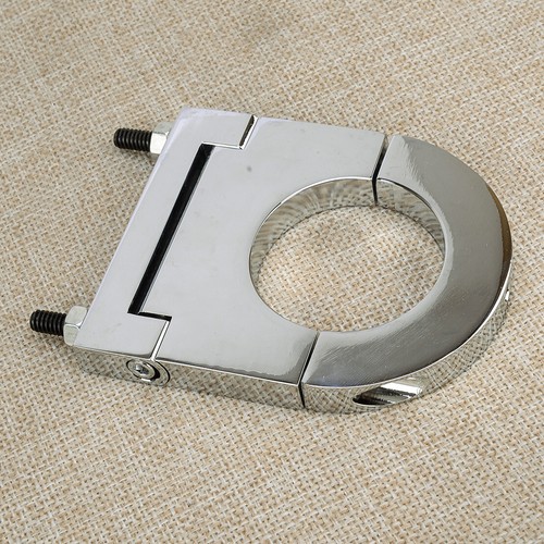 Chrome 2 1/2 inch Steering Column Drop Bracket Fit For 2" Swivel | eBay