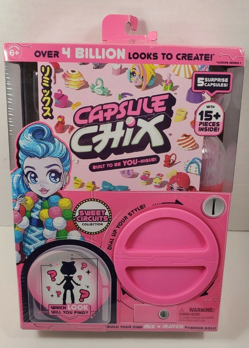 NEW Capsule Chix Shimmer Surge Doll 2 Pack & Capsule Chix Sweet ...