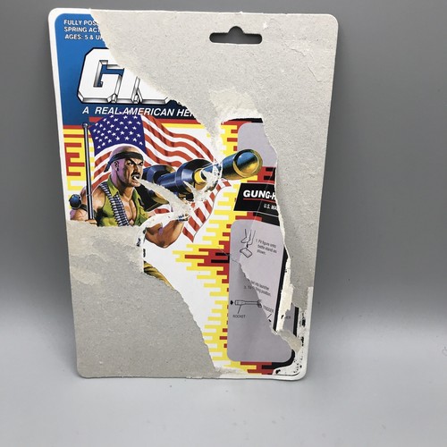 GI Joe Gung Ho v3 Full Uncut File Card ONLY 1992 Vintage HASBRO | eBay