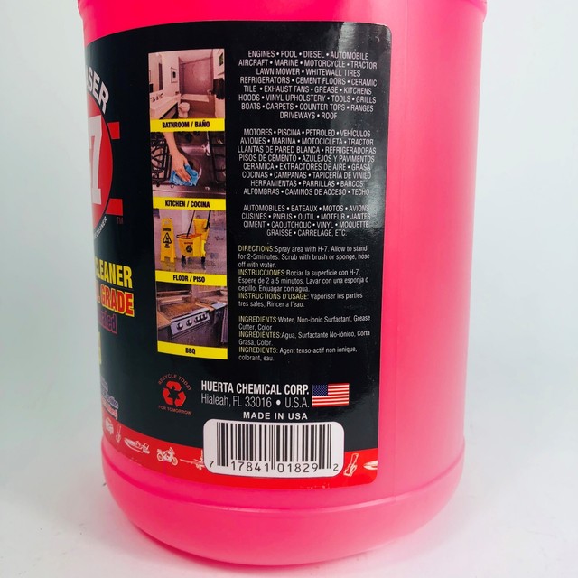 1 Gal. Degreaser H7 Heavy Duty Cleaner and Degreaser for sale online | eBay
