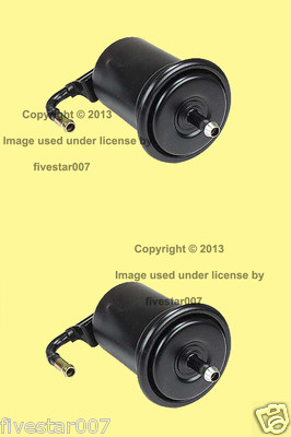 Set of 2 Gas Fuel Filters Injection Strainer Cartridge for Mazda RX7 ...