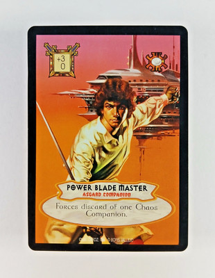 Power Blade Master - Hyborian Gates CCG card (1995 Cardz) Boris Vallejo ...