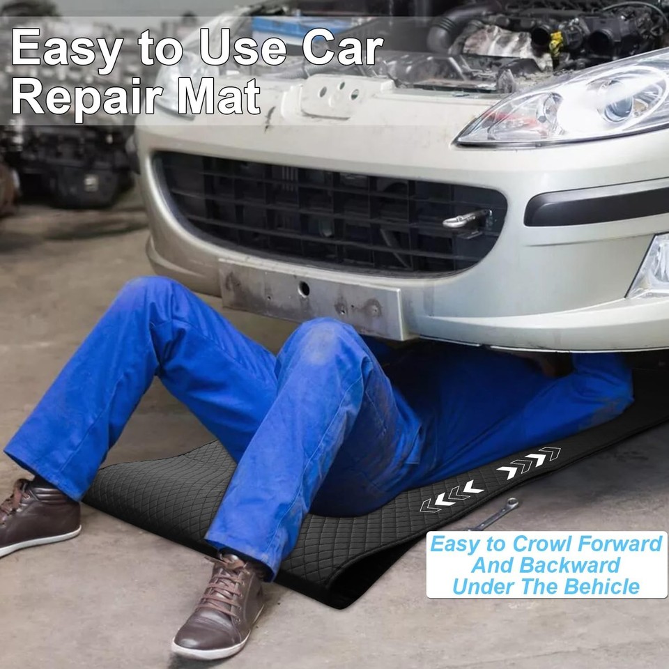 Magical Rolling Creeper Mat,Under Car Repair Mat, 60x28 Inch Portable ...