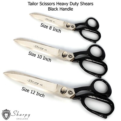 NEW PRO SCISSORS 8,10,12" INCH HEAVY DUTY UPHOLSTERY SHEAR TAILOR ...