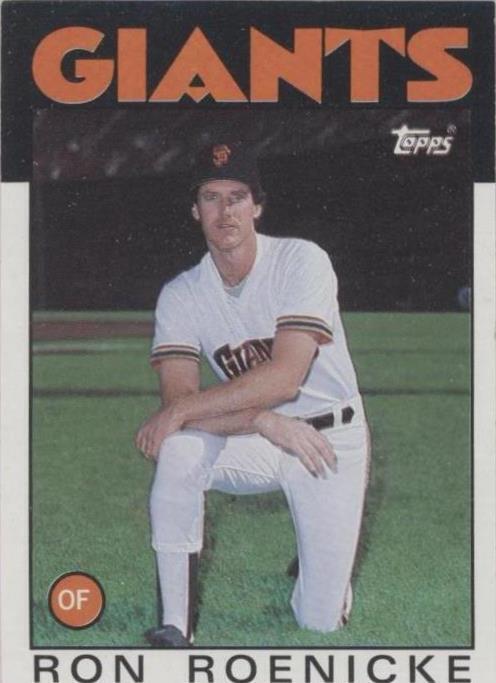1986 Topps - Ron Roenicke #63 for sale online | eBay