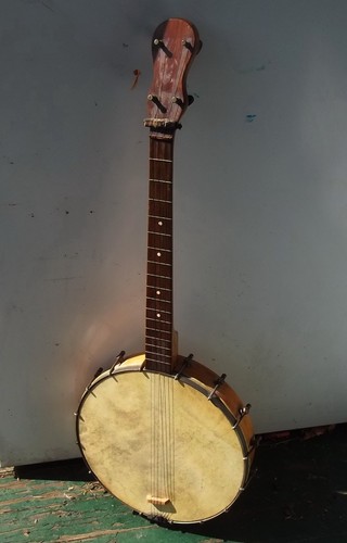 Antique Waverly Tailpiece Vintage Tenor Banjo 18 Fret 4 String | eBay