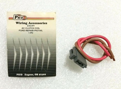 PICO Wiring Accessories 5701PT AC Clutch Coil Ford Repair Pigtail 1 pc ...
