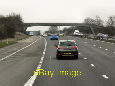 Photo 6x4 Eastbound M4 Farm Access Bridge at Westbrook The M4 is 190 ...