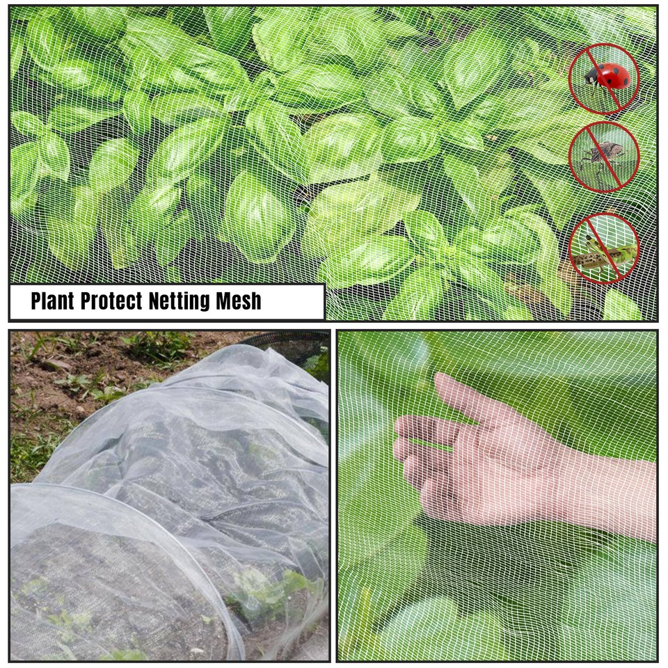 Garden Mosquito Bug Insect Netting Insect Barrier Bird Net Plant ...