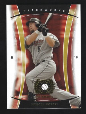 2004 Fleer Patchworks Jeff Bagwell Gold 10/99 Mint! | eBay